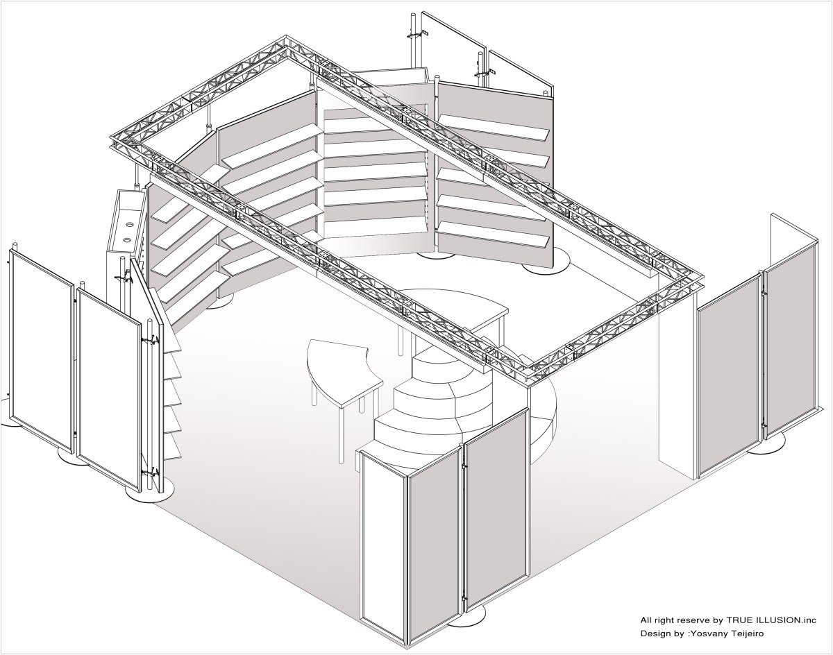 “SUPER SHOES” Booth Design, 2010